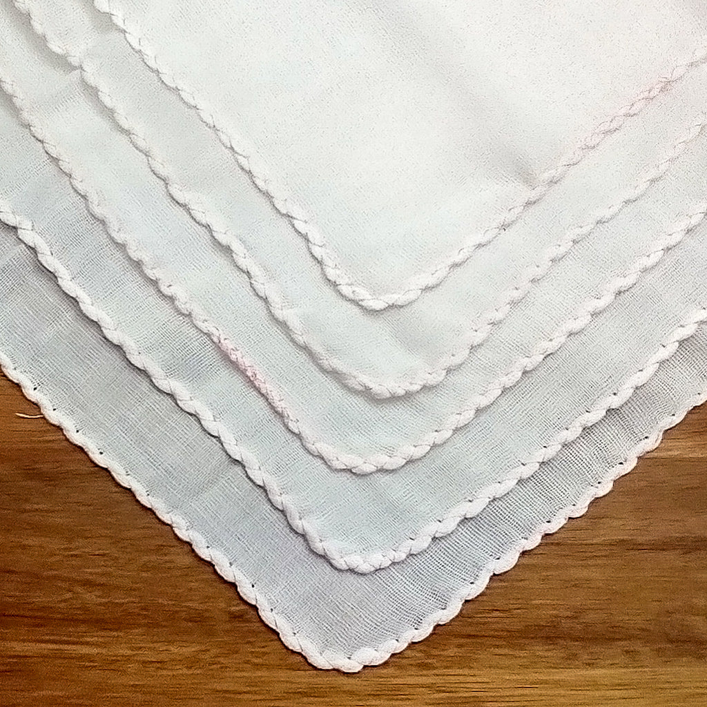 Muslin Face Cloth | Coloured Edge Muslin Face Cloth | Pamper Dreams